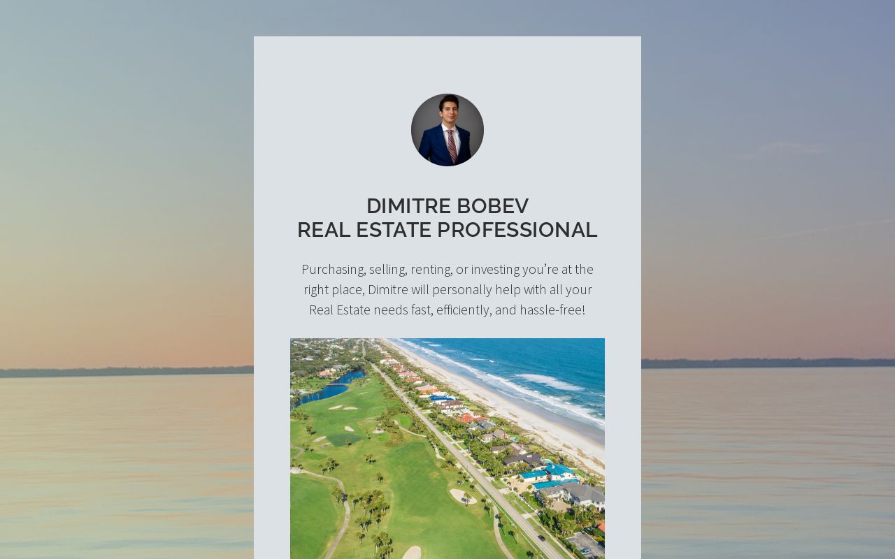 Dimitre Bobev Realtor®